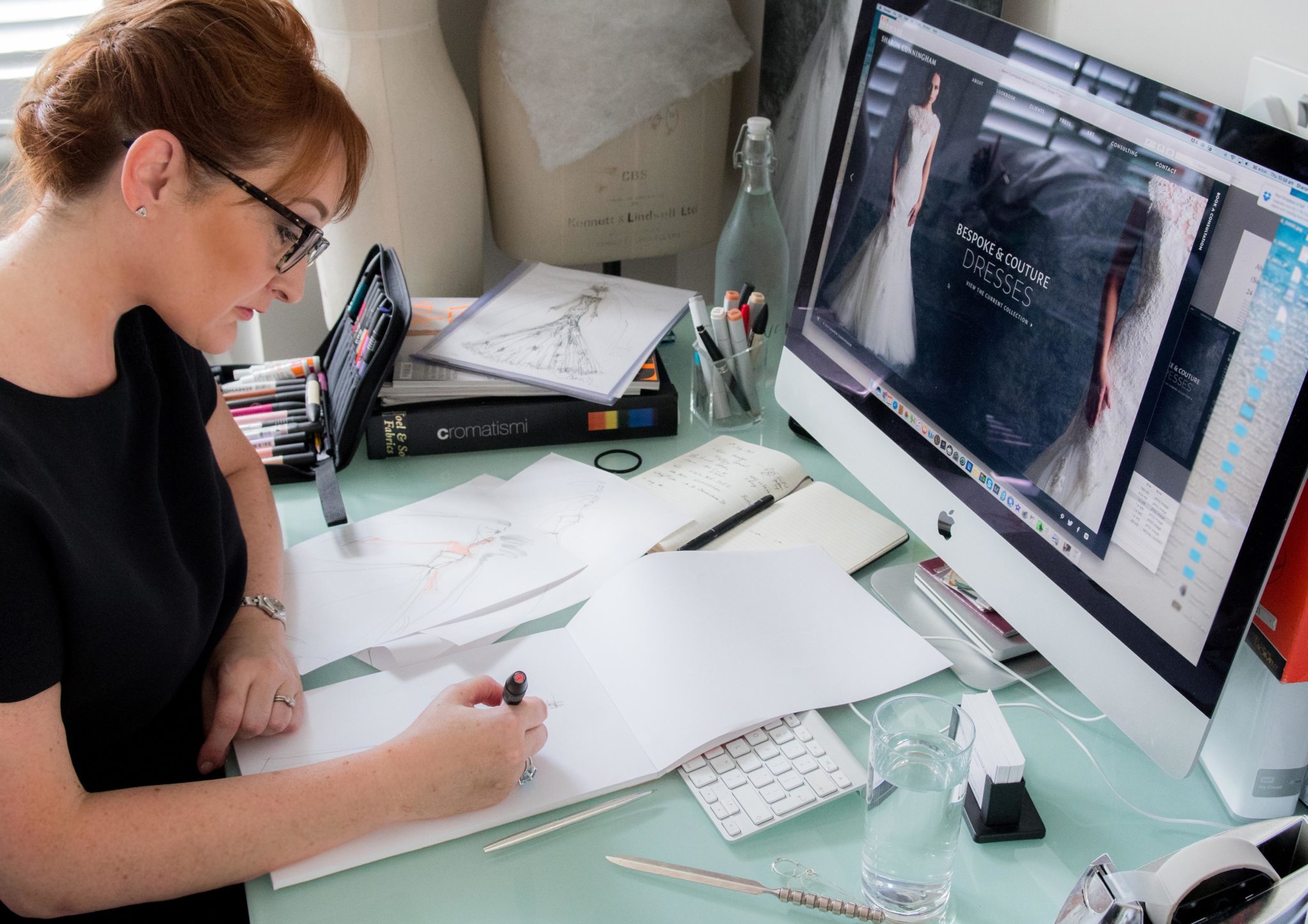 Bespoke Dress Designer, Wedding & Evening-wear in London.